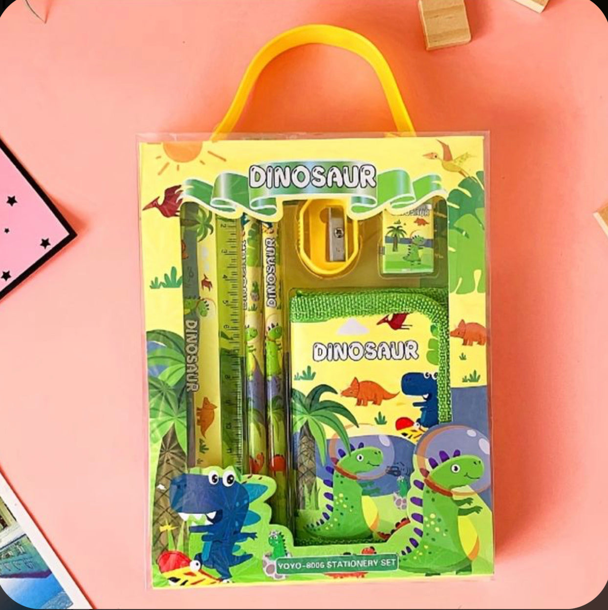 Dinosaur - Fancy Stationery Set